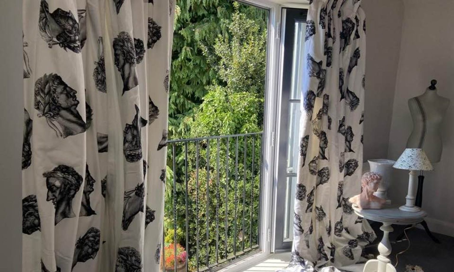 Extra Long Second-Hand Curtains 300 cms and longer