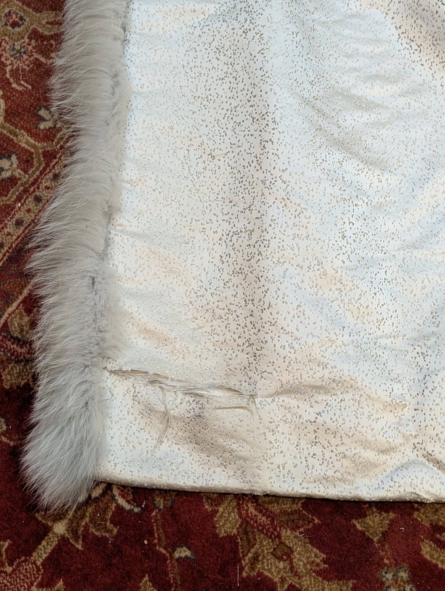 Lovely Silver Goblet Pleat Interlined Second-Hand Curtains